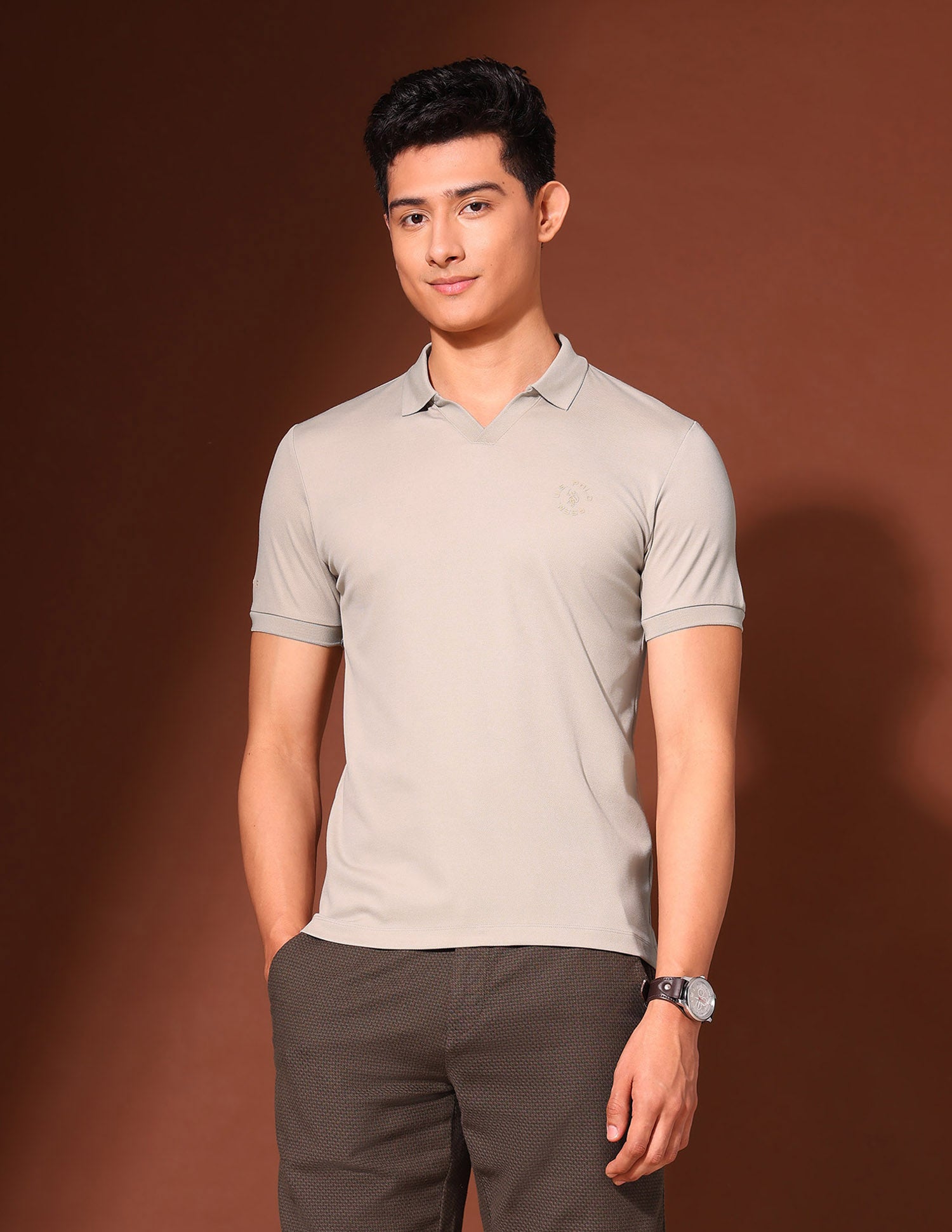 Solid Muscle Fit Polo Shirt – U.S. Polo Assn. India