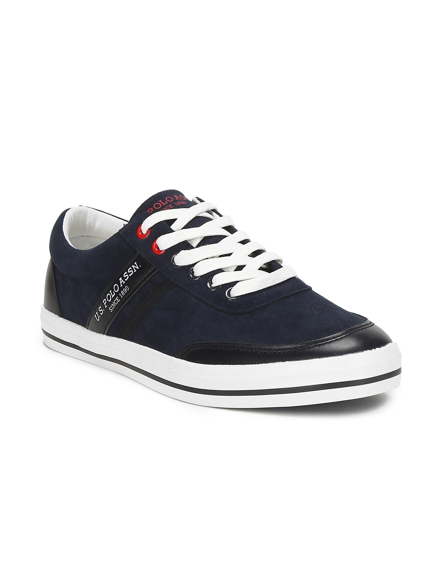 Round Toe Logo Lace Up Hague 2.0 Sneakers – U.S. Polo Assn. India