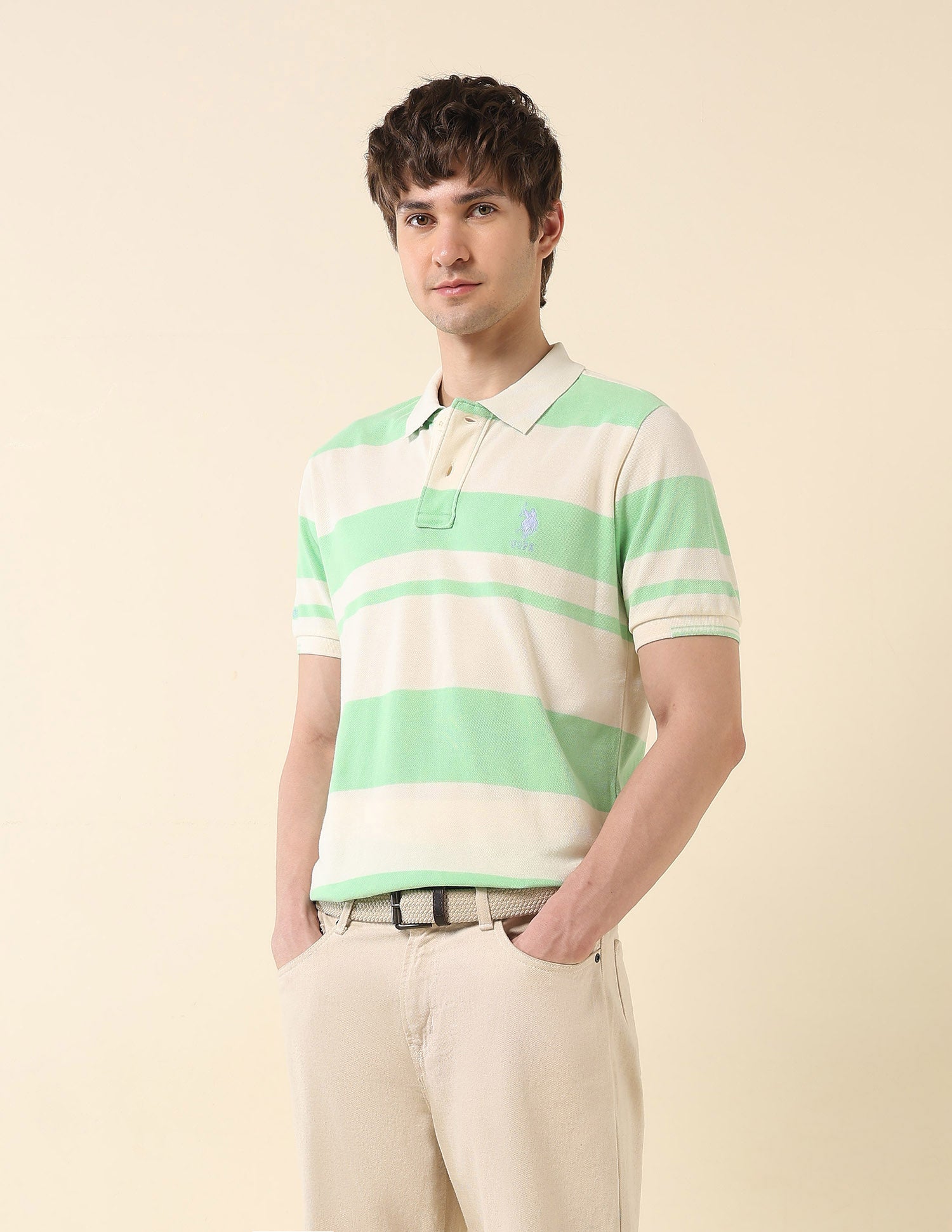 Slim Fit Summer Splash Polo Shirt – U.S. Polo Assn. India