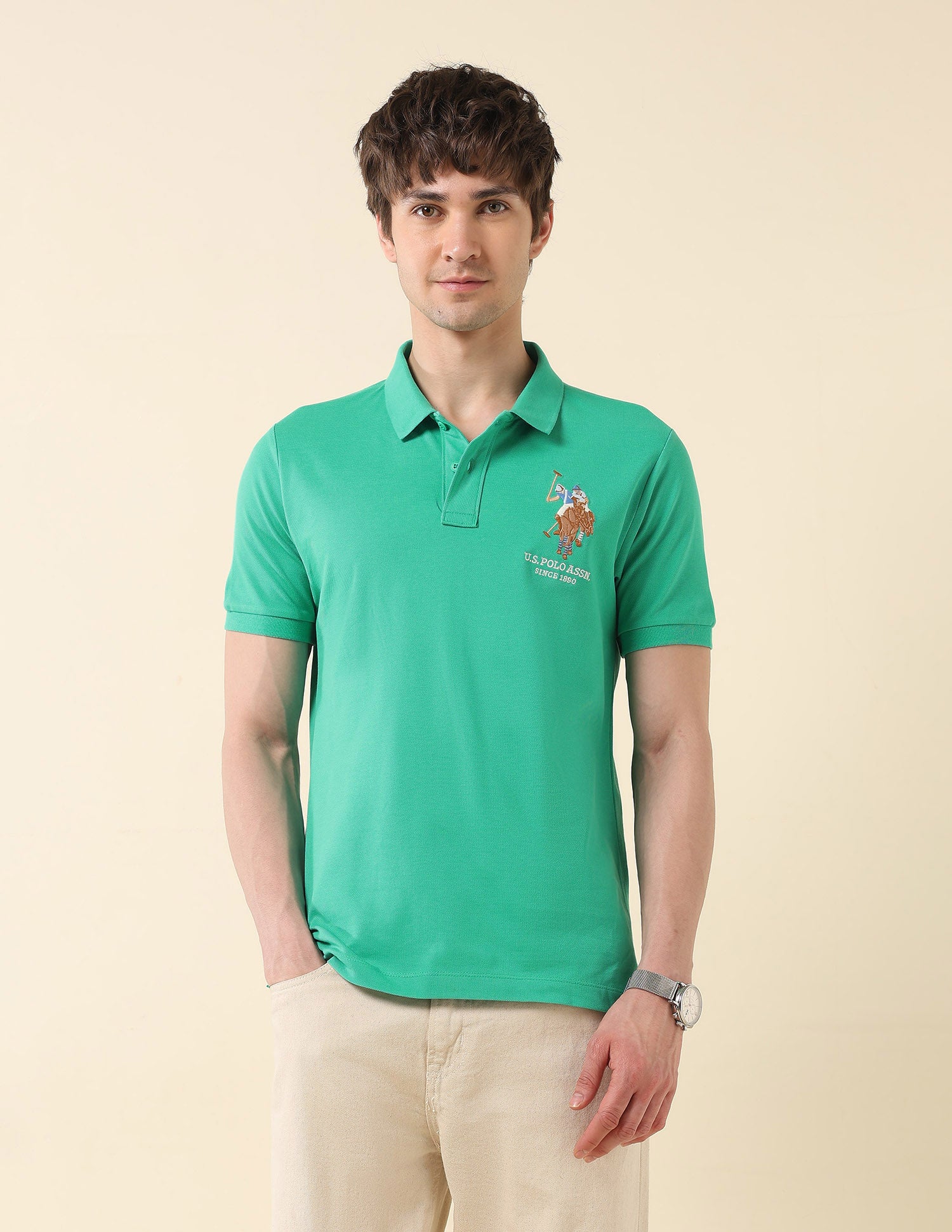 Slim Fit Summer Splash Polo Shirt – U.S. Polo Assn. India