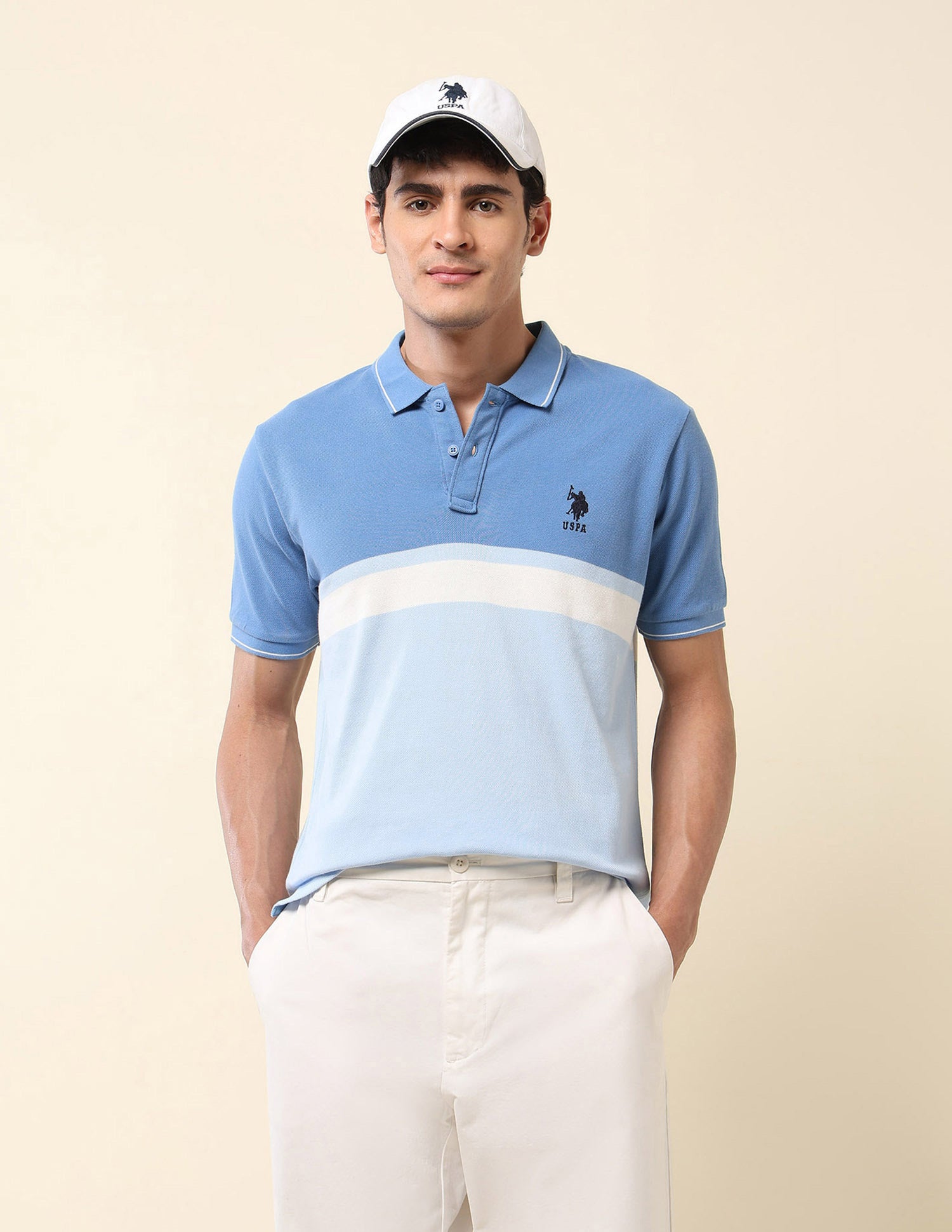 Colourblocked Summer Splash Polo Shirt – U.S. Polo Assn. India