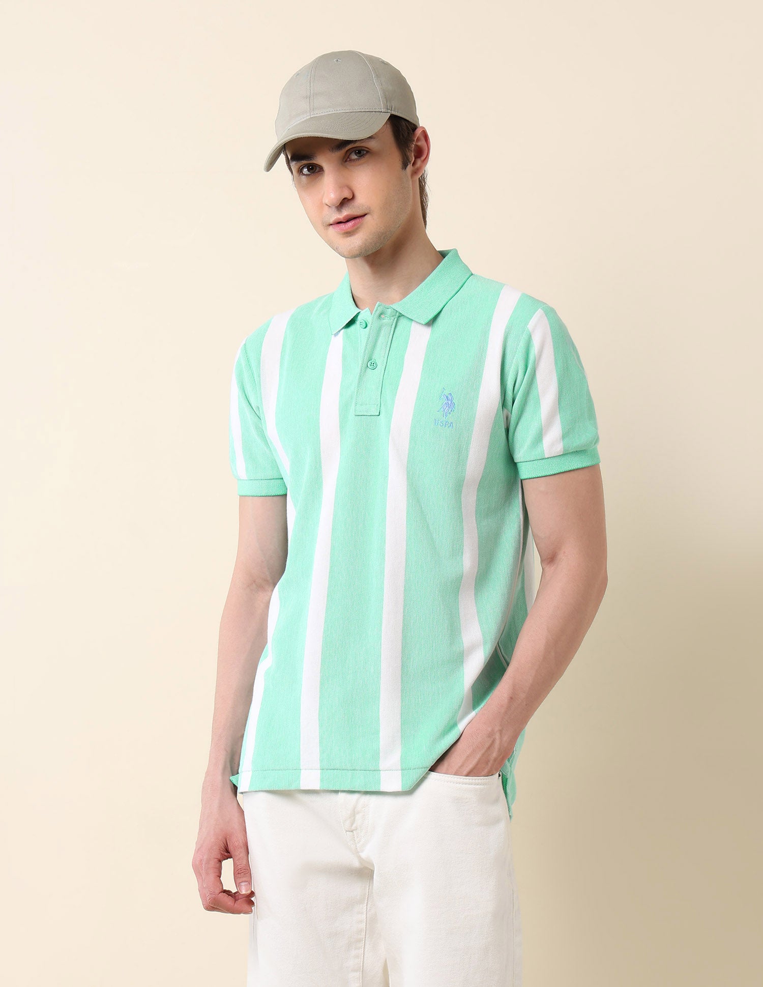 Pure Cotton Summer Splash Polo Shirt – U.S. Polo Assn. India