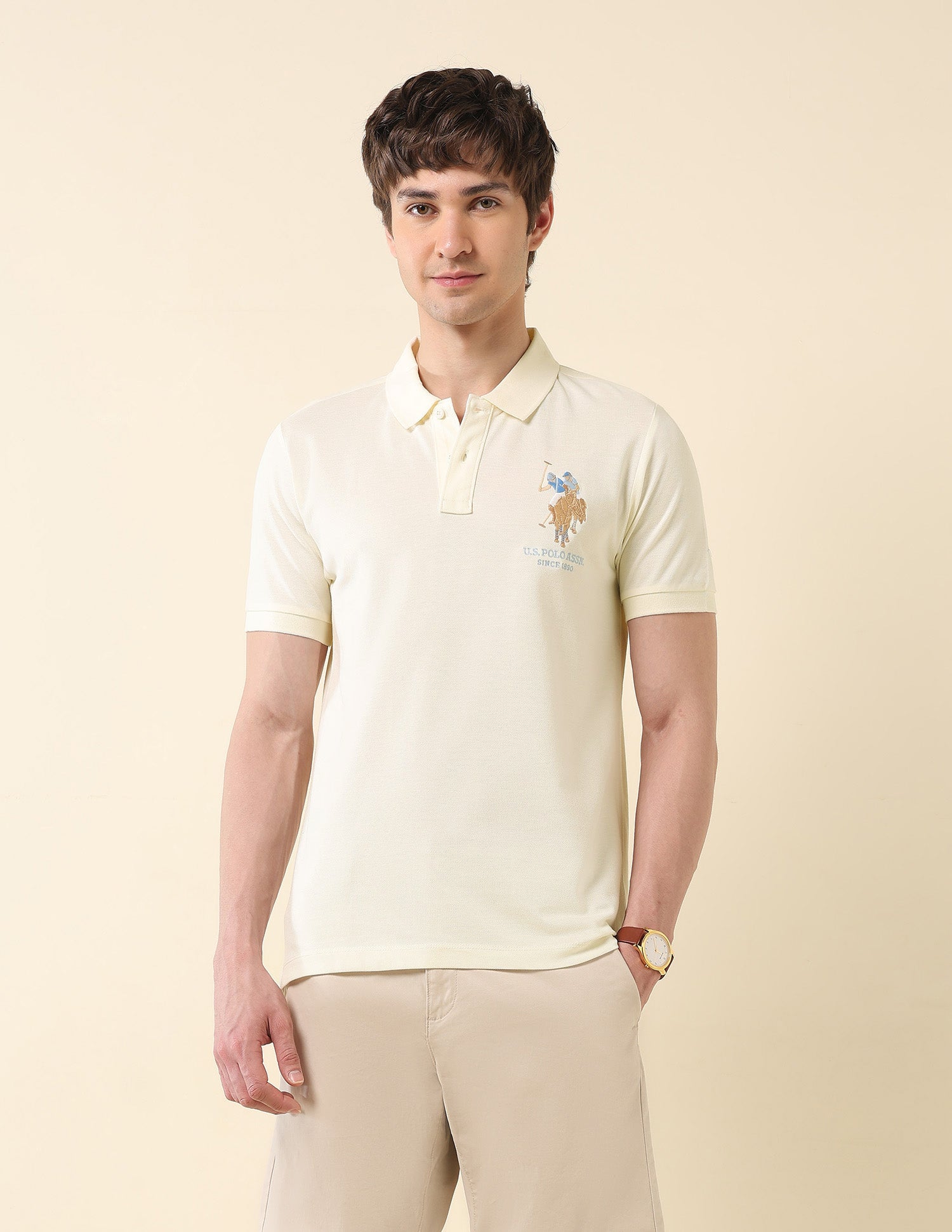 Slim Fit Summer Splash Polo Shirt – U.S. Polo Assn. India