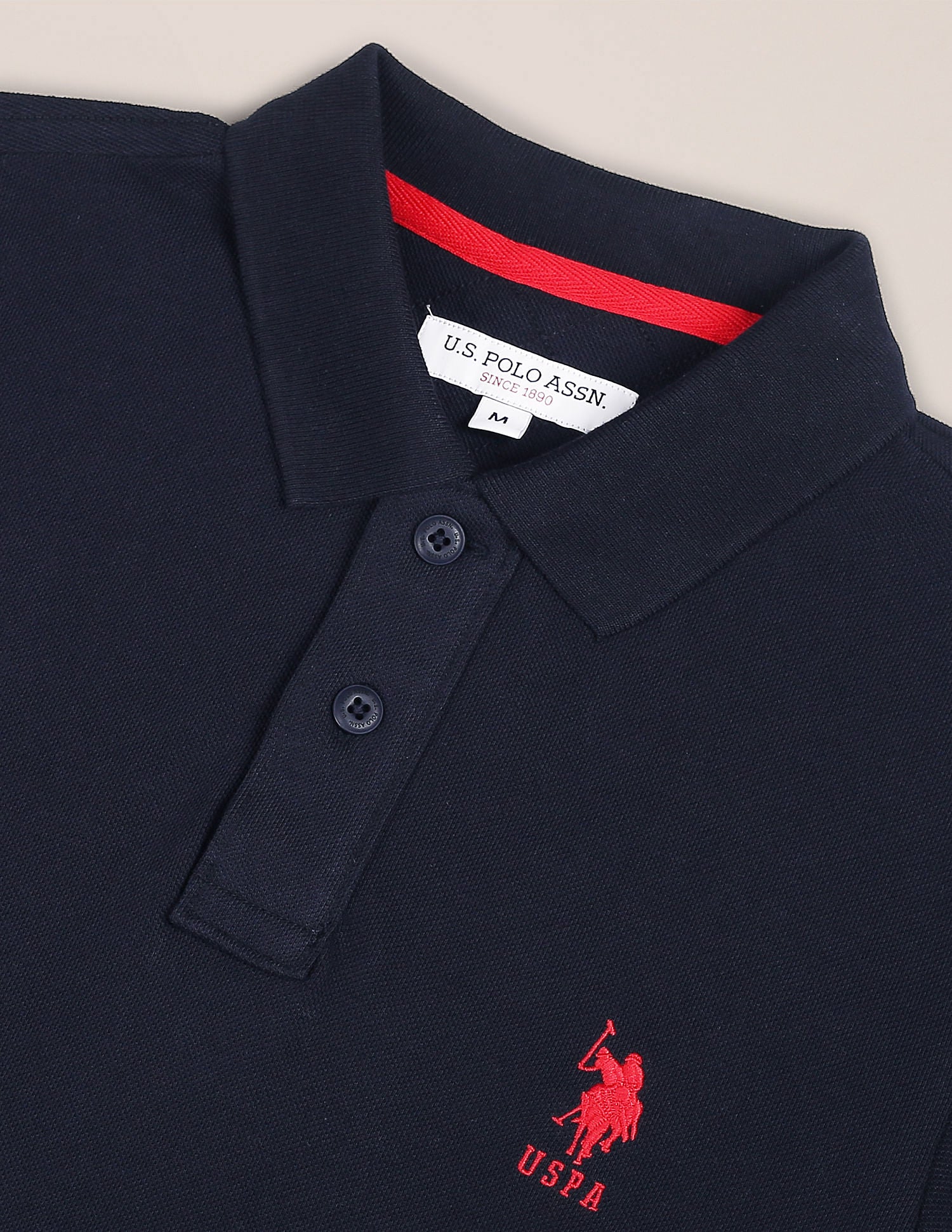 Solid Slim Fit Polo Shirt – U.S. Polo Assn. India
