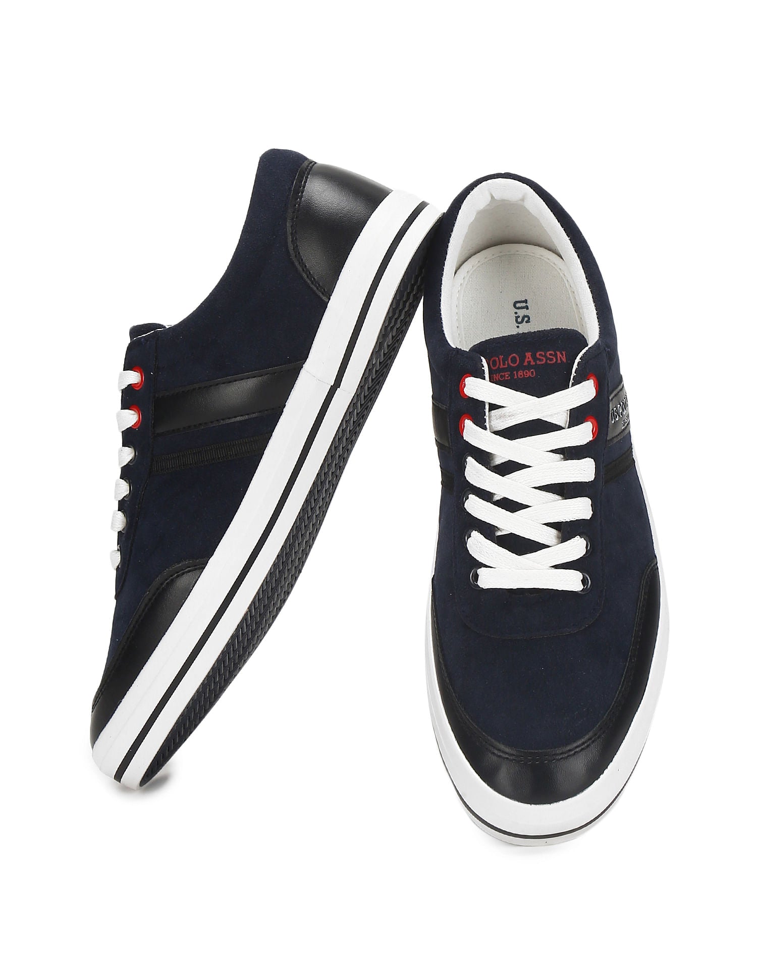 Round Toe Logo Lace Up Hague 2.0 Sneakers – U.S. Polo Assn. India
