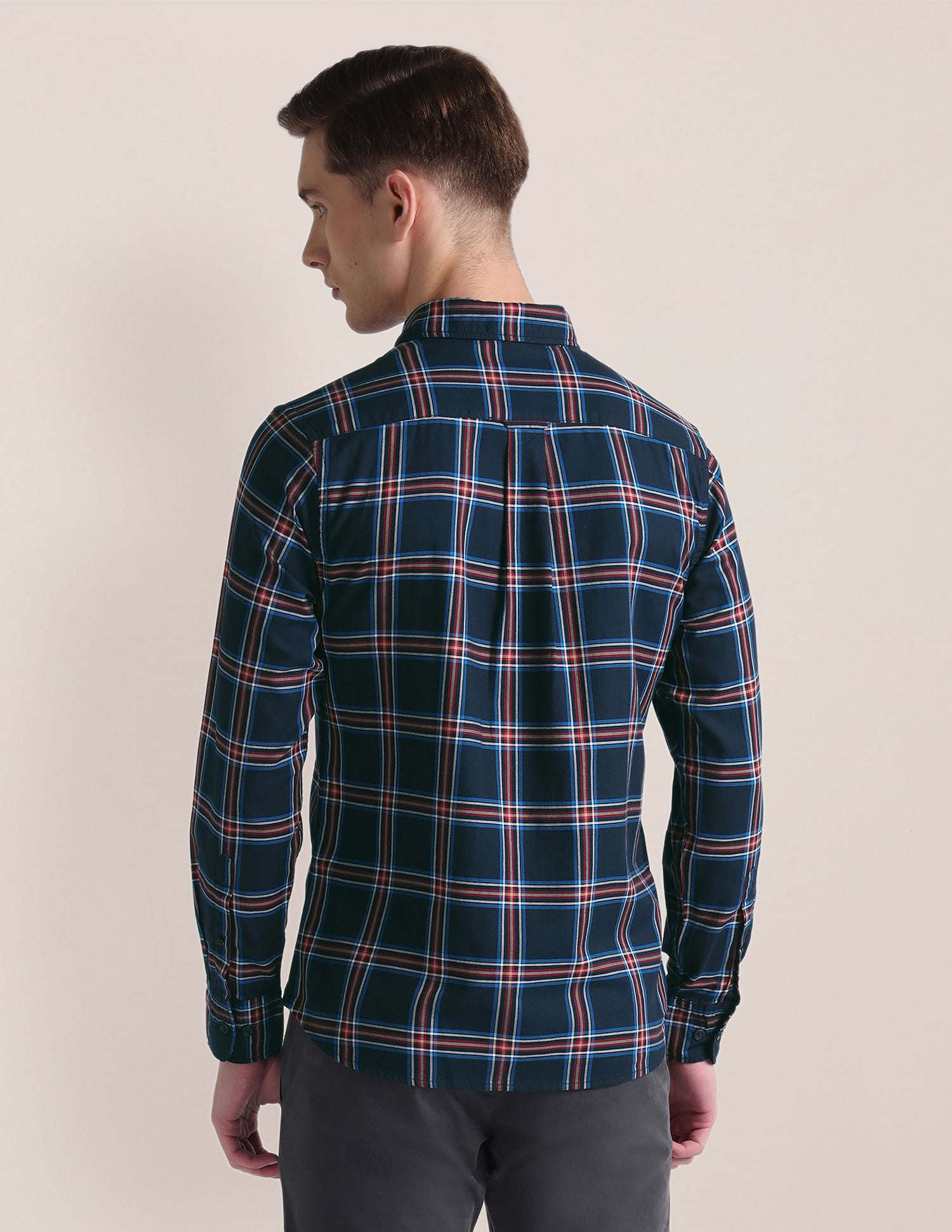 Tartan Check Dobby Shirt – U.S. Polo Assn. India