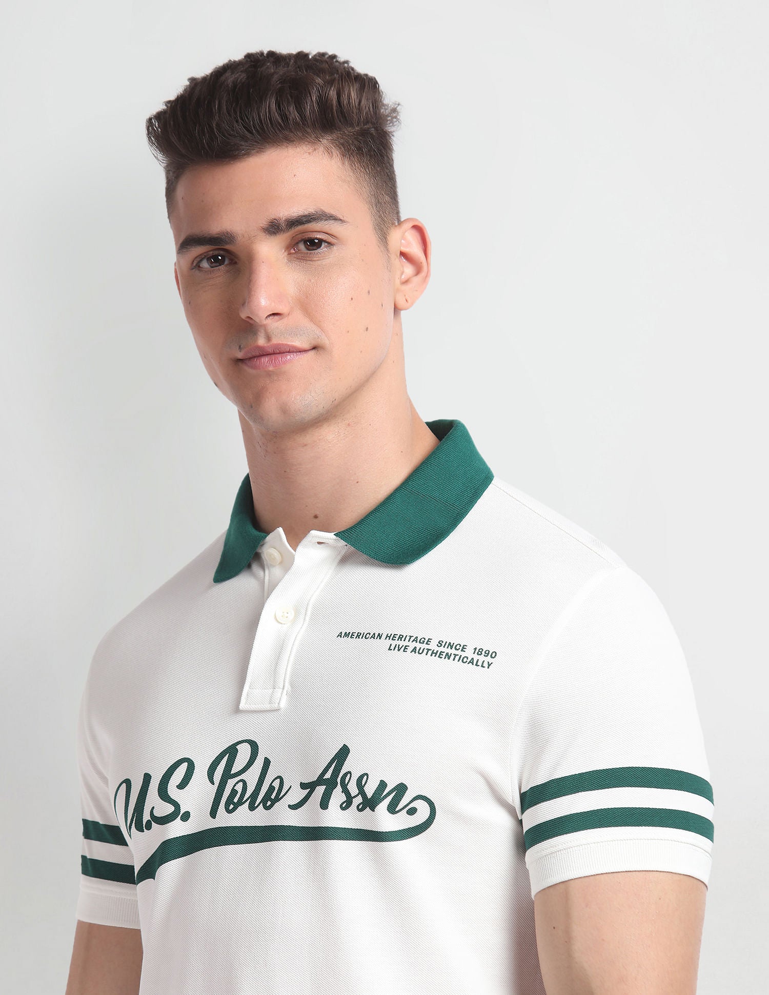 Brant Print Cotton Polo Shirt – U.S. Polo Assn. India