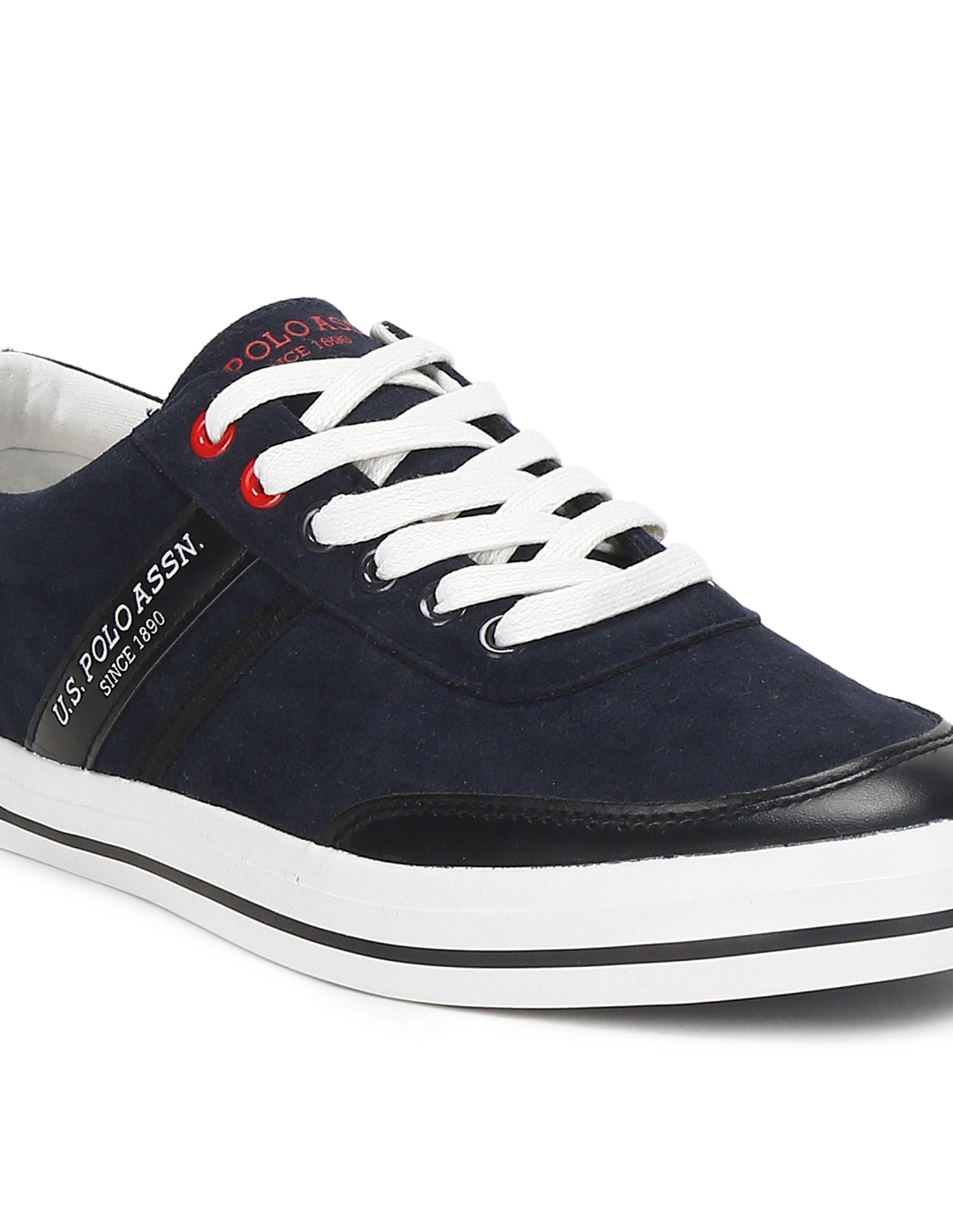 Round Toe Logo Lace Up Hague 2.0 Sneakers – U.S. Polo Assn. India