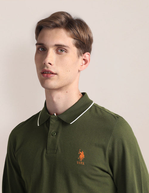 Tipped Collar Slim Polo Shirt – U.S. Polo Assn. India