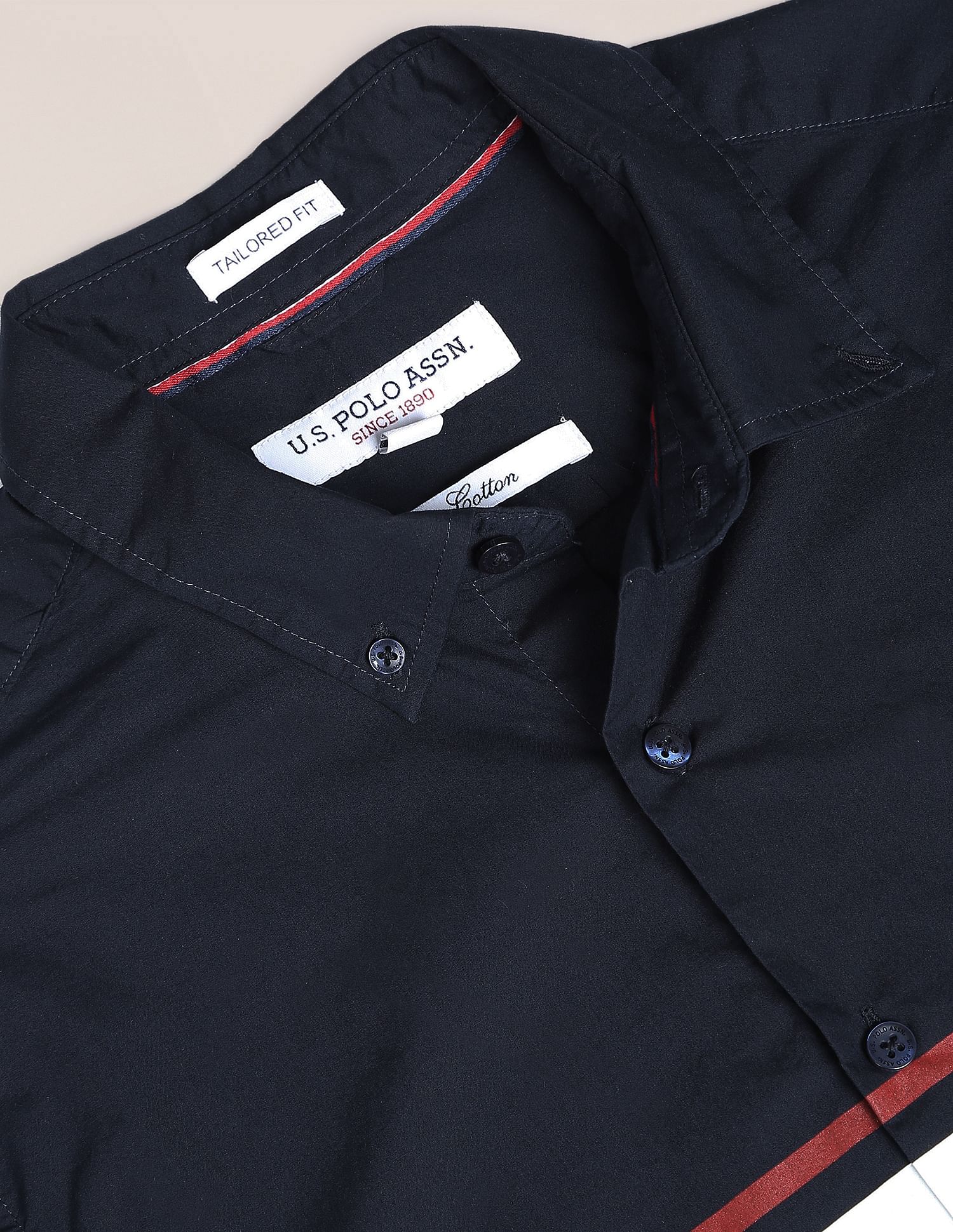 Engineer Stripe Cotton Shirt – U.S. Polo Assn. India